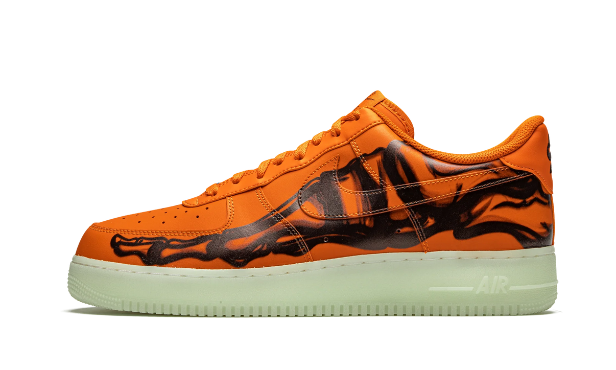Nike Air Force 1 Low Skeleton Orange | SOLEM8TE.