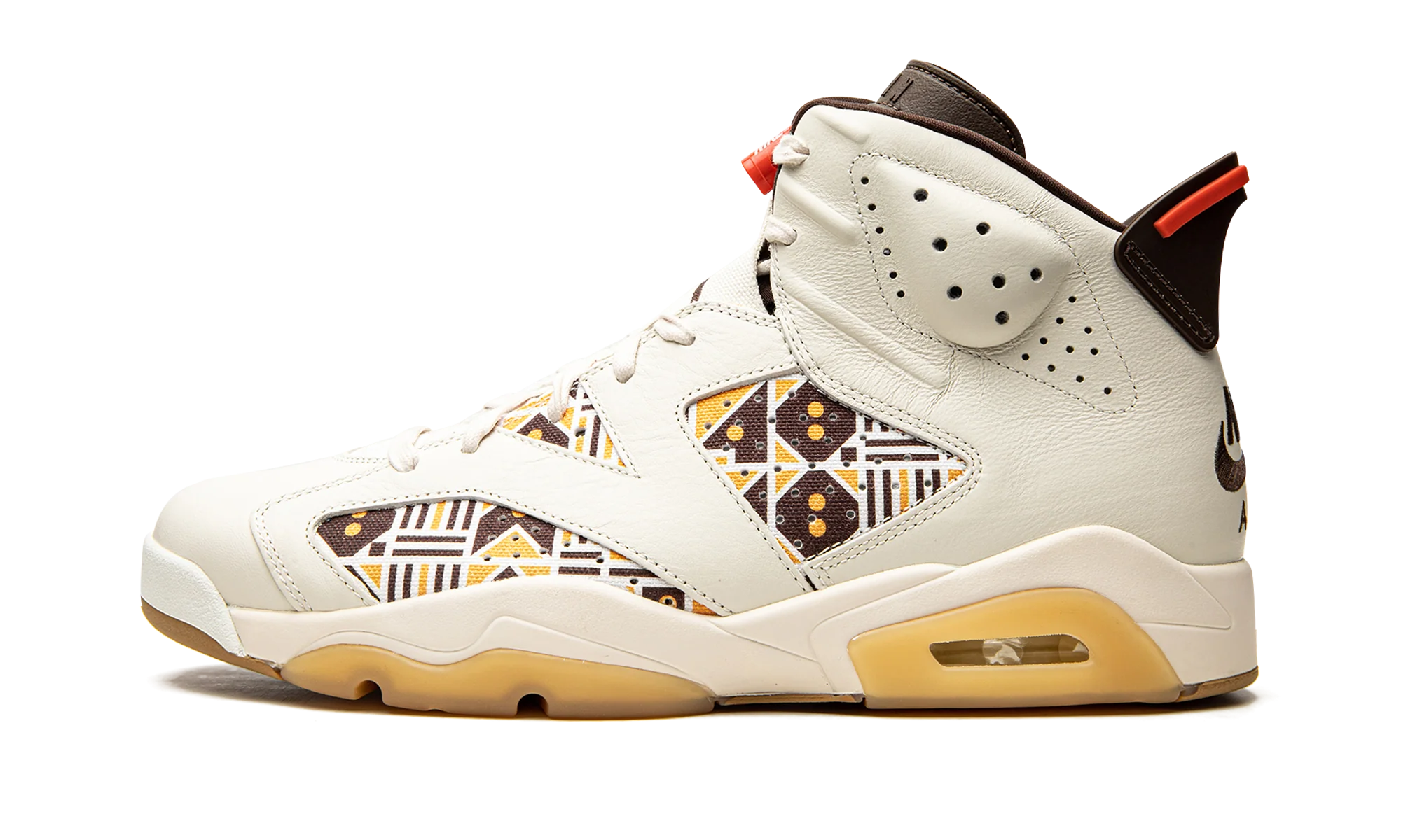 Air Jordan 6 Retro Quai 54 Sail Brown | SOLEM8TE.