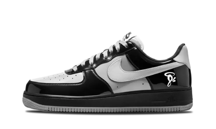 Nike Air Force 1 Low Syna Central Cee Black White Smoke Grey | SOLEM8TE.